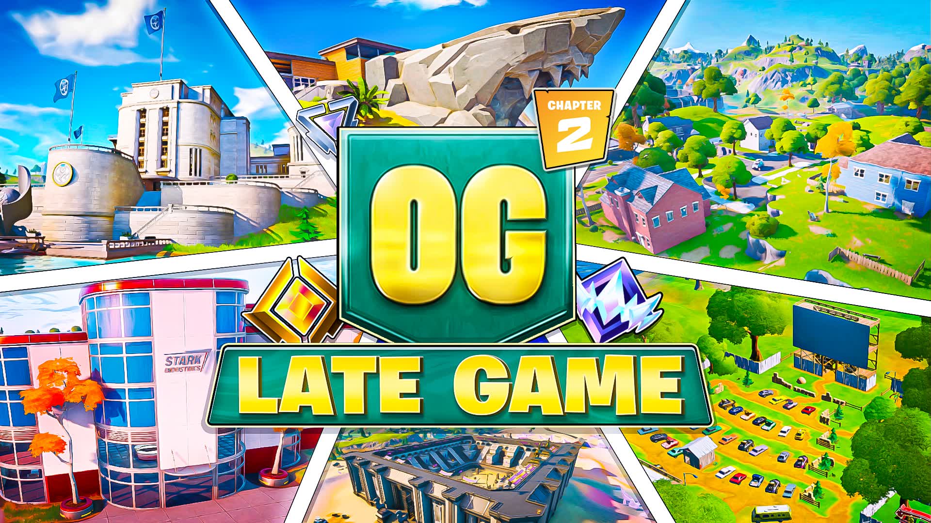 OG LATE GAME [RANKED] [ blurfire ] – Fortnite Creative Map Code