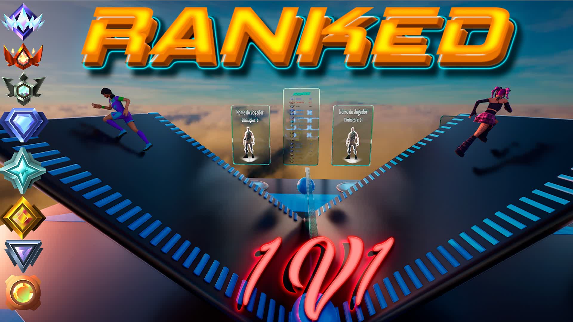 RANKED 1V1 [ chuchu ] – Fortnite Creative Map Code