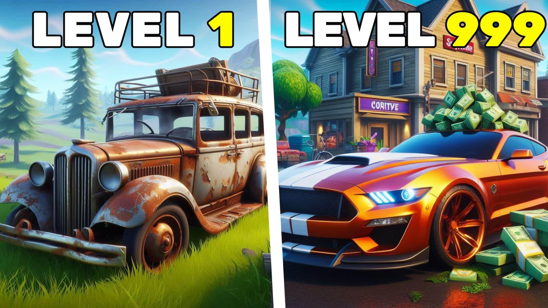 DRIVING SIMULATOR【REAL CARS】 [ jhoe ] – Fortnite Creative Map Code