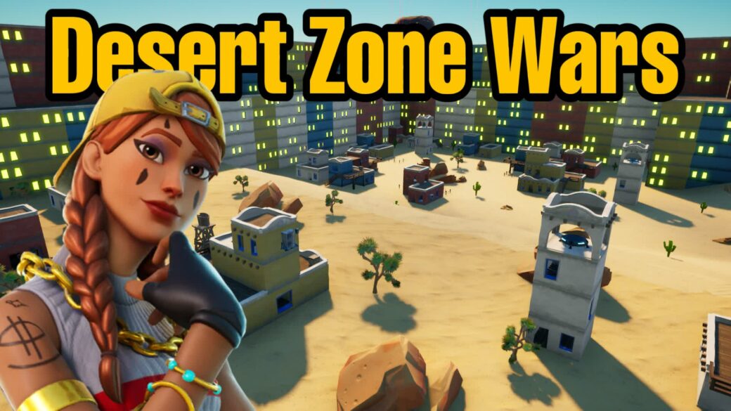 Desert Zone Wars 🌵 [ flaming ] – Fortnite Creative Map Code