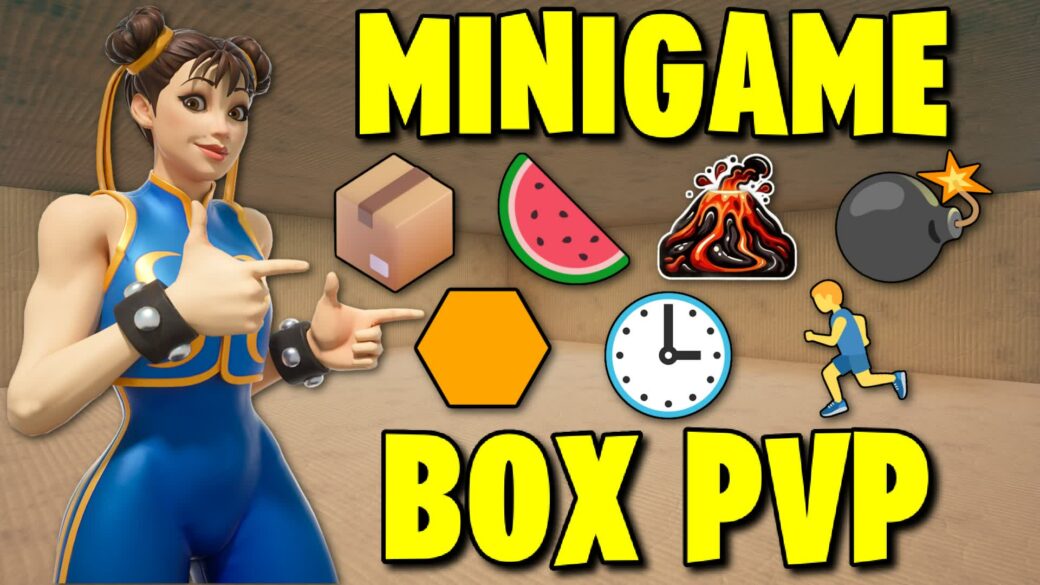 BOX PVP MINIGAMES 📦 [ absorberyt ] – Fortnite Creative Map Code