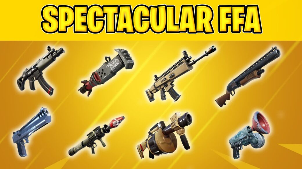 SPECTACULAR FFA - ALL WEAPONS [ klorck ] – Fortnite Creative Map Code