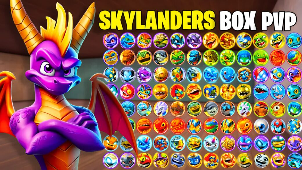 🔥 SKYLANDERS BOX PVP 📦 [ davhy ] – Fortnite Creative Map Code