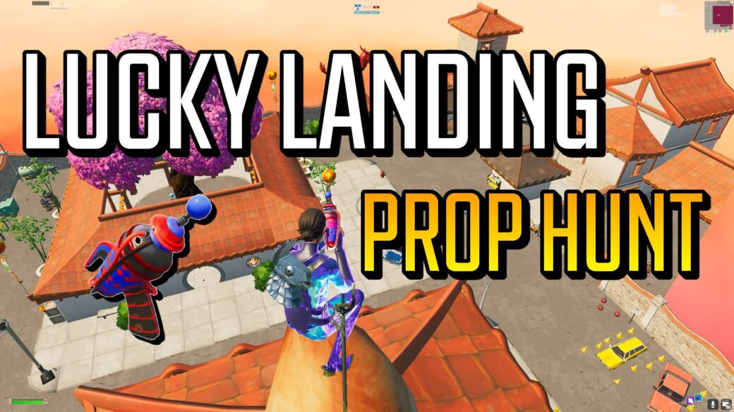 Lucky Landing - Prop Hunt [ hank_xx ] – Fortnite Creative Map Code