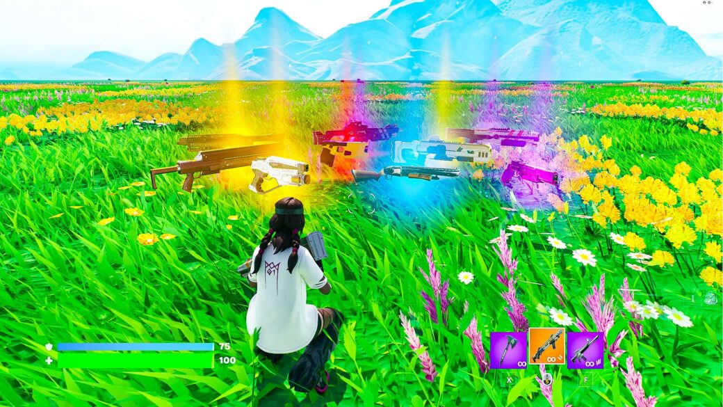 CUSTOM GUNS 1V1⭐ [ fungames47 ] – Fortnite Creative Map Code