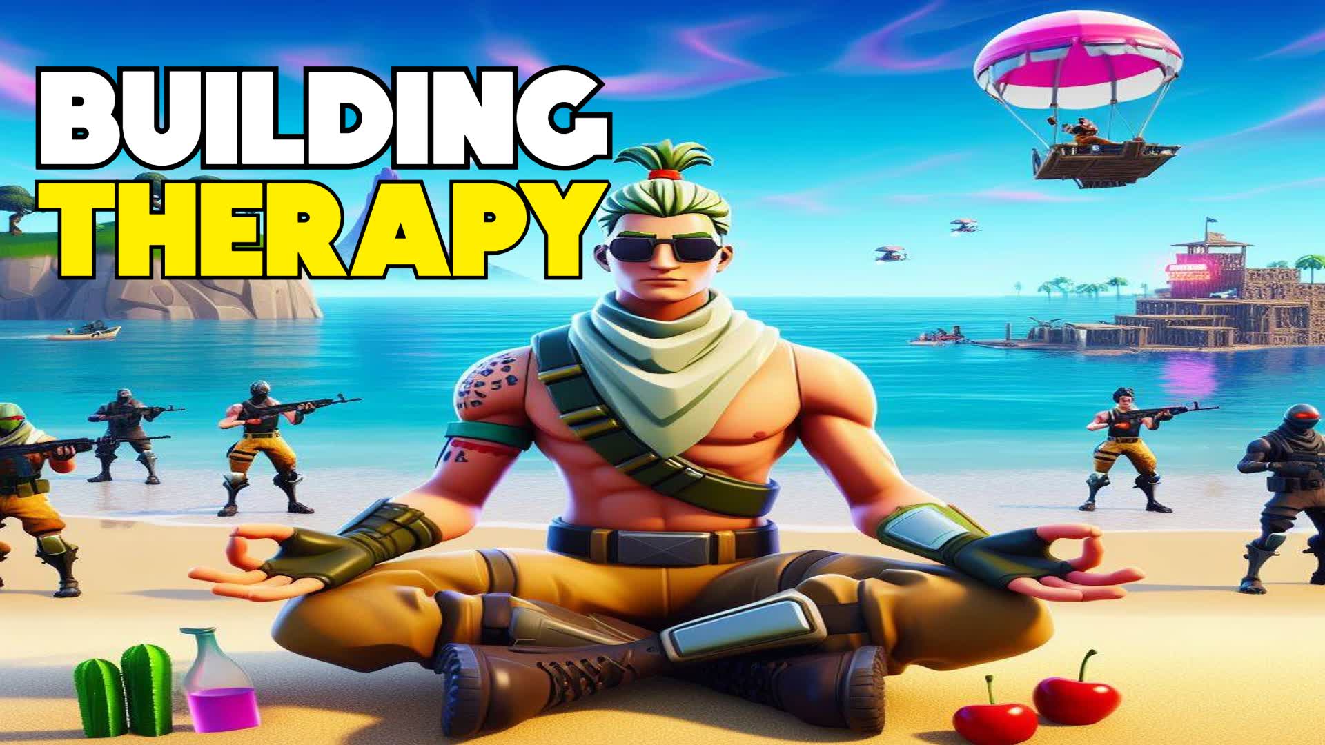 Building Therapy - Free Building [ bubiefn ] – Fortnite Creative Map Code