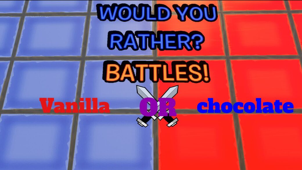 Would You Rather Battles [ myst_landon ] – Fortnite Creative Map Code