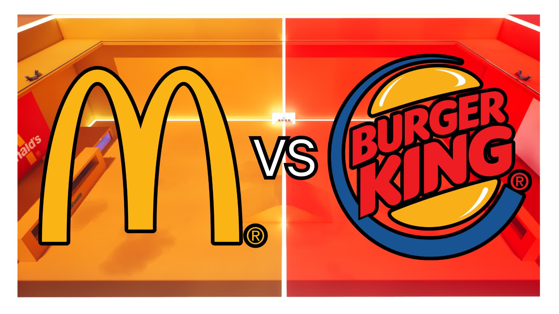 MCDONALDS VS BURGER KING 🍔 [ proxfive ] – Fortnite Creative Map Code