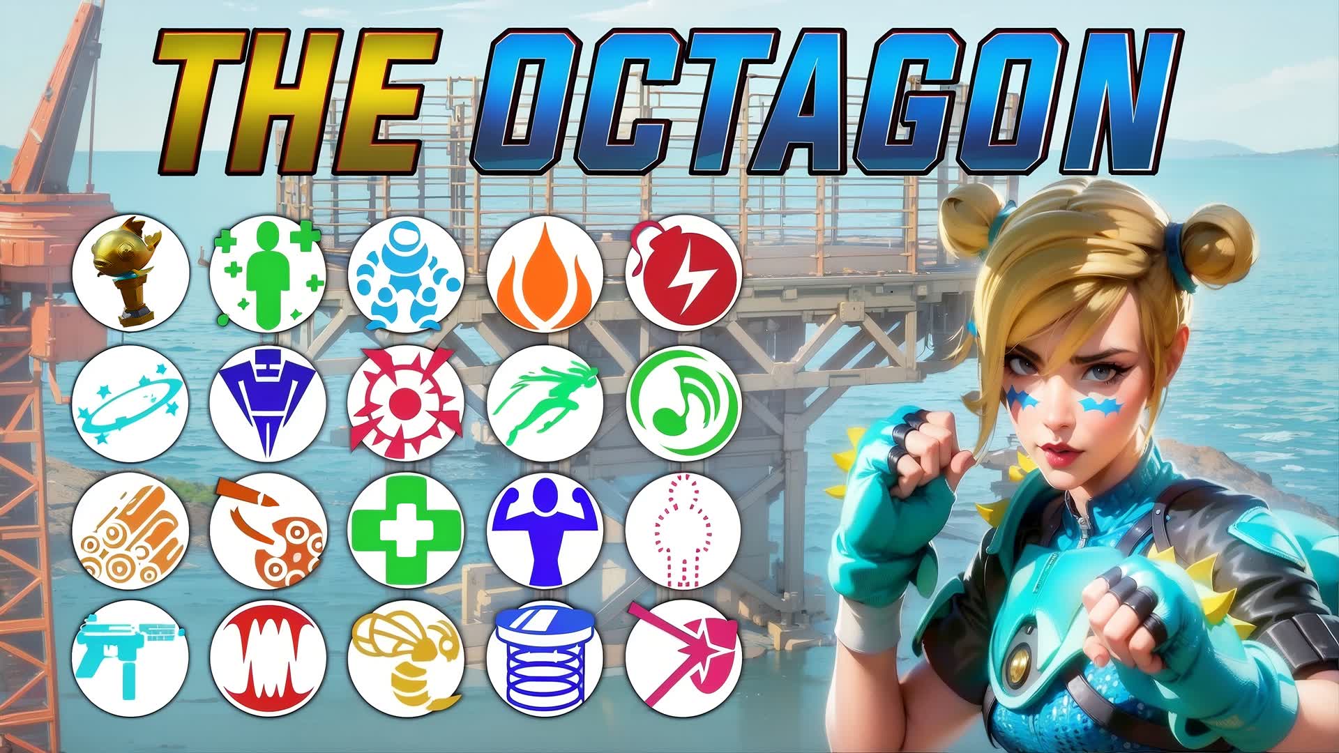The Octagon - Buildfight Arena [ RICHIMPULSE ] – Fortnite Creative Map Code