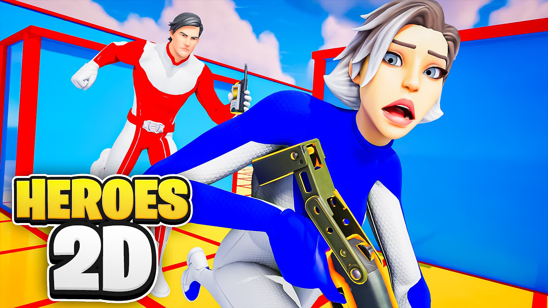 HEROES 2D [ mancedie ] – Fortnite Creative Map Code