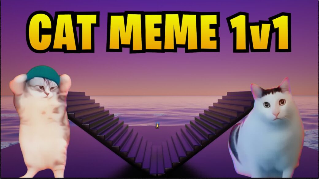 CAT MEME 1v1 😻 [ easyinc ] – Fortnite Creative Map Code