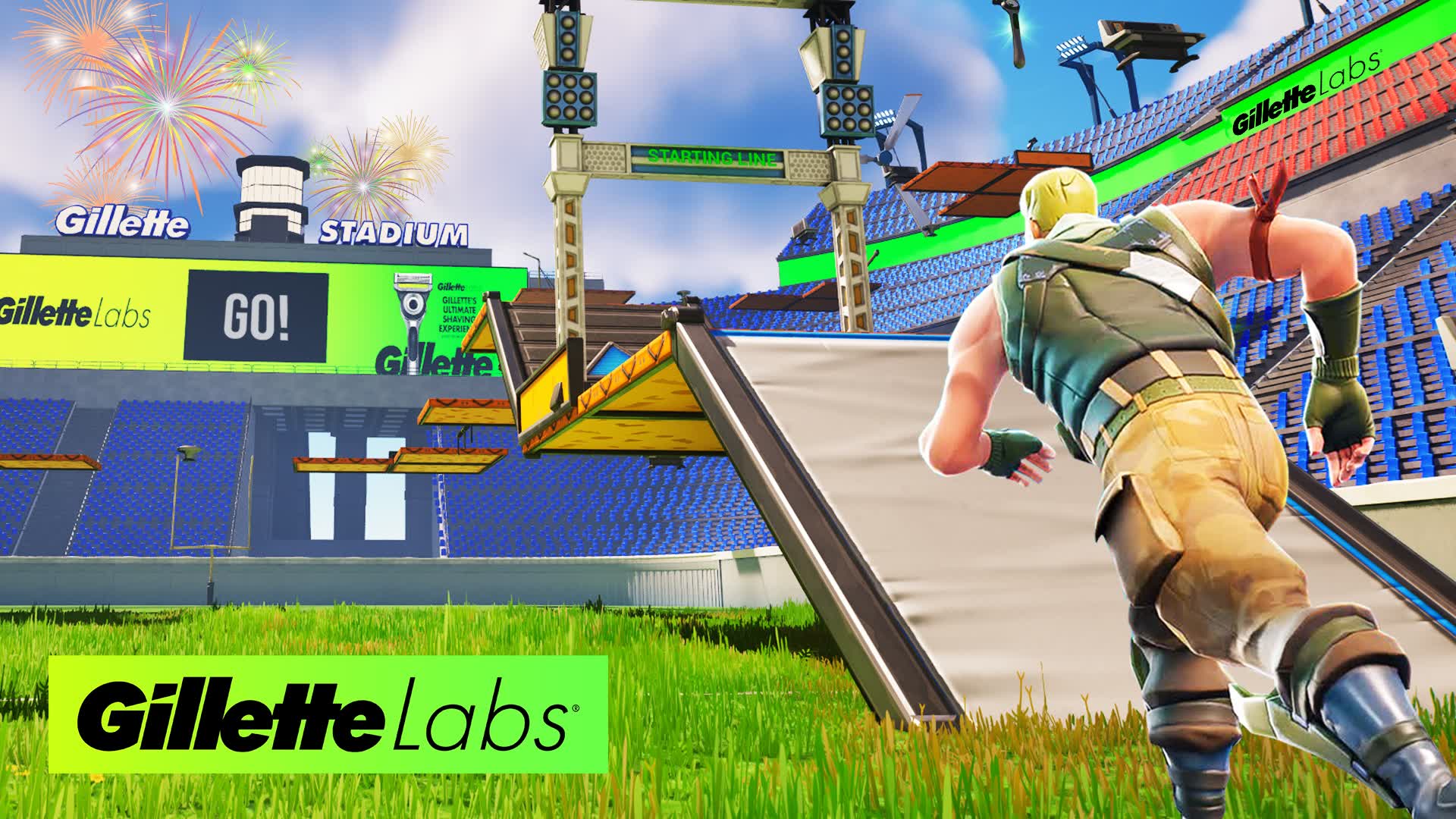 GilletteLabs Razor Run [ unitedesports ] – Fortnite Creative Map Code