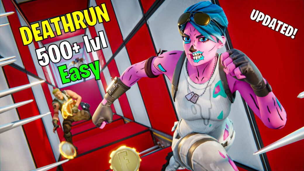 DEATHRUN 500+ LVL EASY [ boumbo ] – Fortnite Creative Map Code