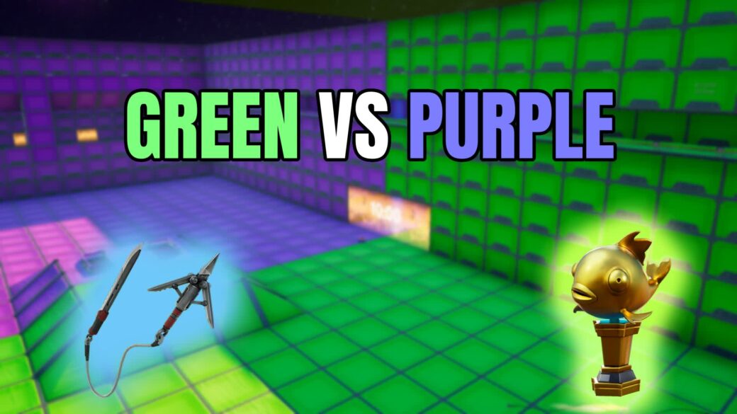 Swifty's GREEN VS PURPLE [ yswiftyy ] – Fortnite Creative Map Code