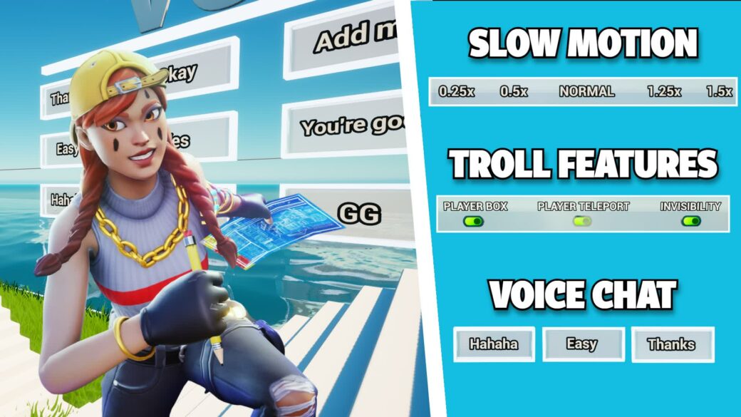 TROLL 1V1S 🎯 [ dreelow ] – Fortnite Creative Map Code