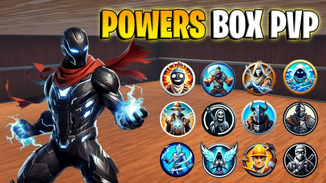 POWERS BOX PVP 📦 [ drizzyjr ] – Fortnite Creative Map Code