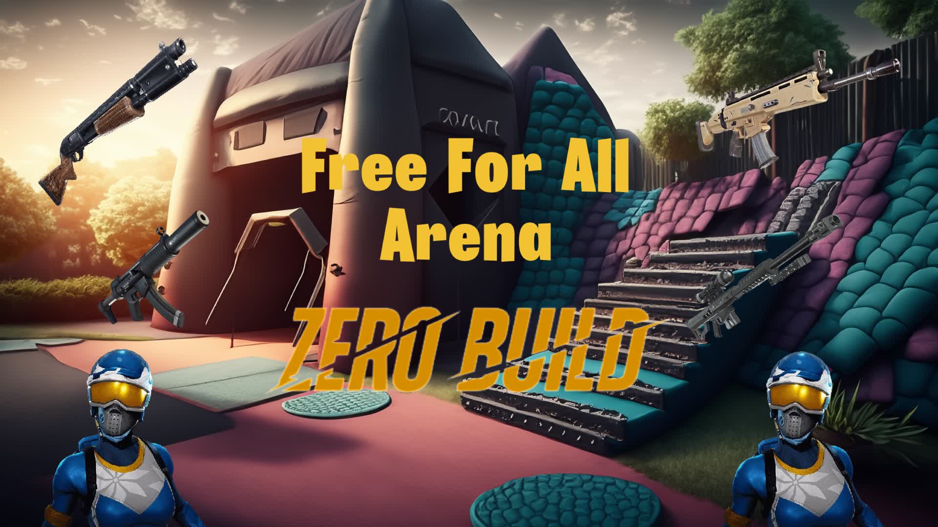 The Arena - Zero Build [ 0build ] – Fortnite Creative Map Code