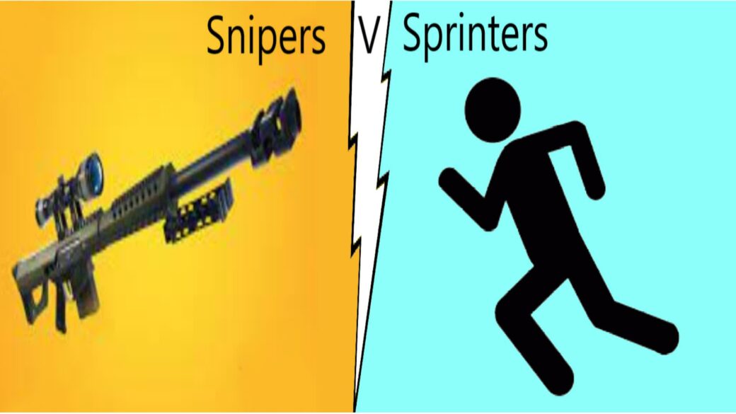 Snipers vs Sprinters 2D [ metalbulb ] – Fortnite Creative Map Code