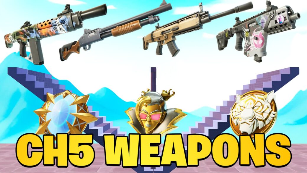 NEW WEAPONS 1v1 [ sunn ] – Fortnite Creative Map Code