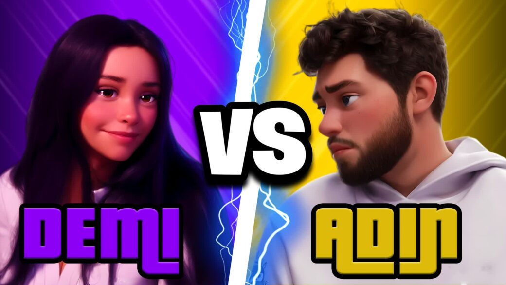 ⭐Adin VS Demi [ bullet ] – Fortnite Creative Map Code