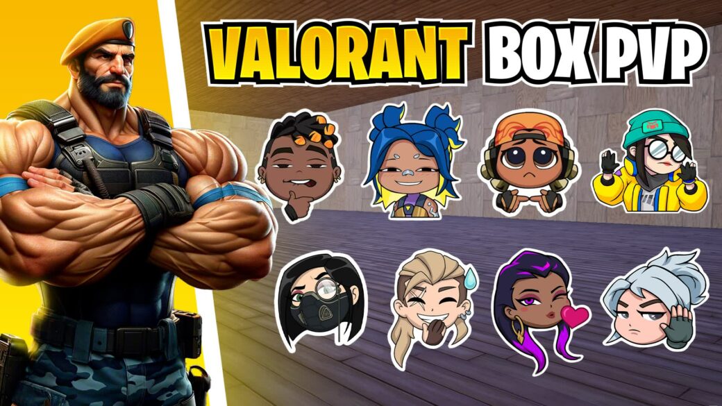 VALORANT BOX PVP📦 [ tiptox ] – Fortnite Creative Map Code