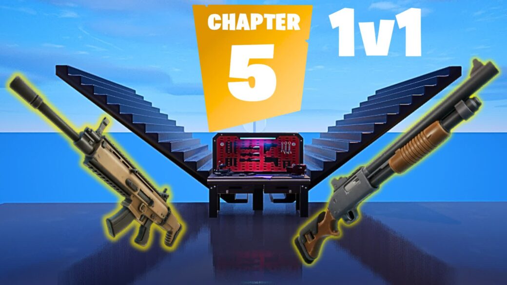 CH5 1V1 NEW WEAPONS ⭐ [ wwi ] – Fortnite Creative Map Code