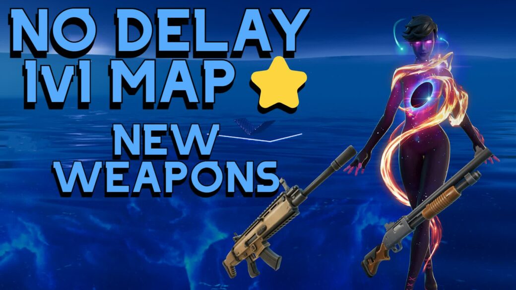 No Delay 1v1 map NEW WEAPONS⭐ [ foolish-yt ] – Fortnite Creative Map Code