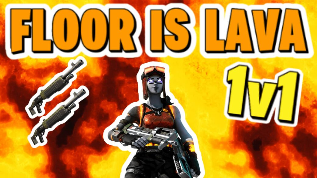 Floor is Lava 1v1 [ stazz ] – Fortnite Creative Map Code