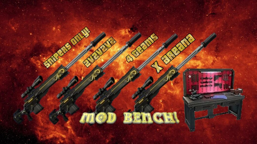 Mod Bench NEW Sniper X-Shootout 2P4T [ elmorji ] – Fortnite Creative ...