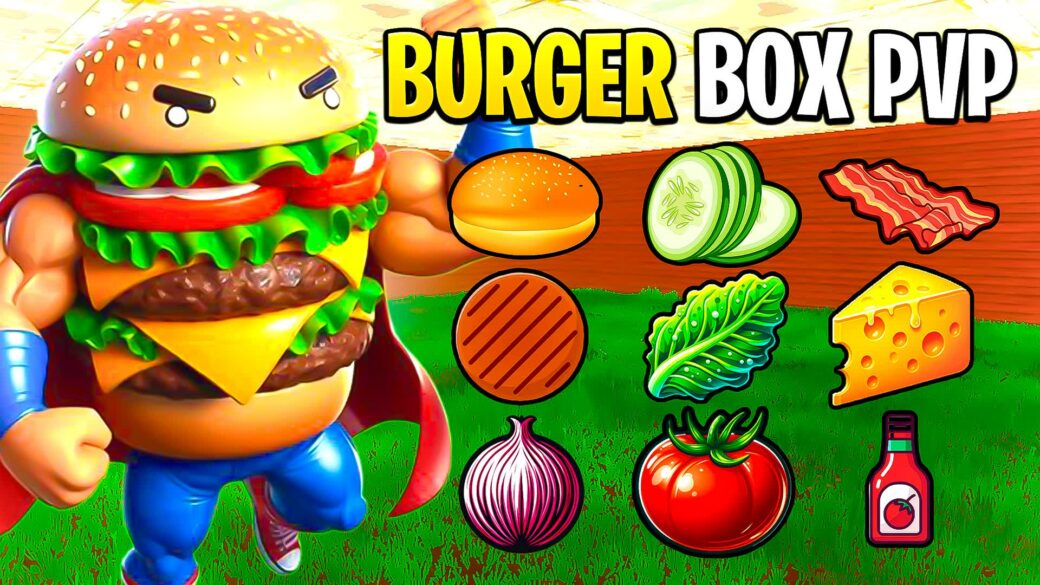 BURGER BOX PVP [ myp ] – Fortnite Creative Map Code