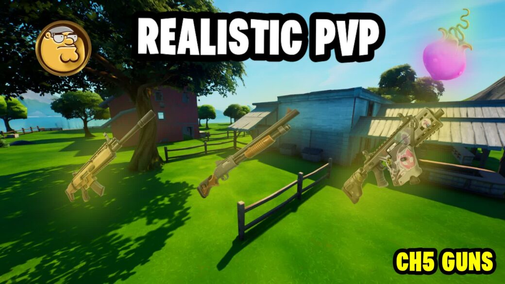 REALISTIC FFA - CH5 GUNS [ kadre ] – Fortnite Creative Map Code