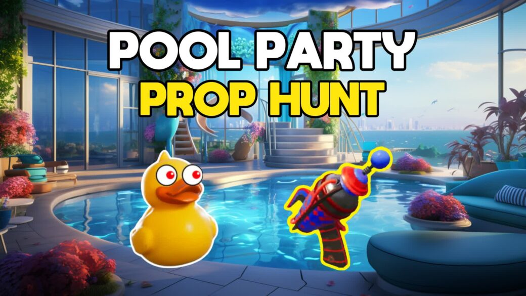 POOL PARTY PROP HUNT🎉 [ eske ] – Fortnite Creative Map Code