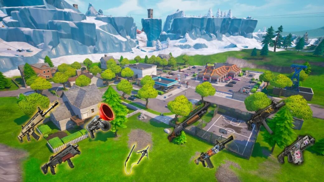 ⭐FREE FOR ALL - GREASY GROVE 🌳(NEW) [ brothers ] – Fortnite Creative ...