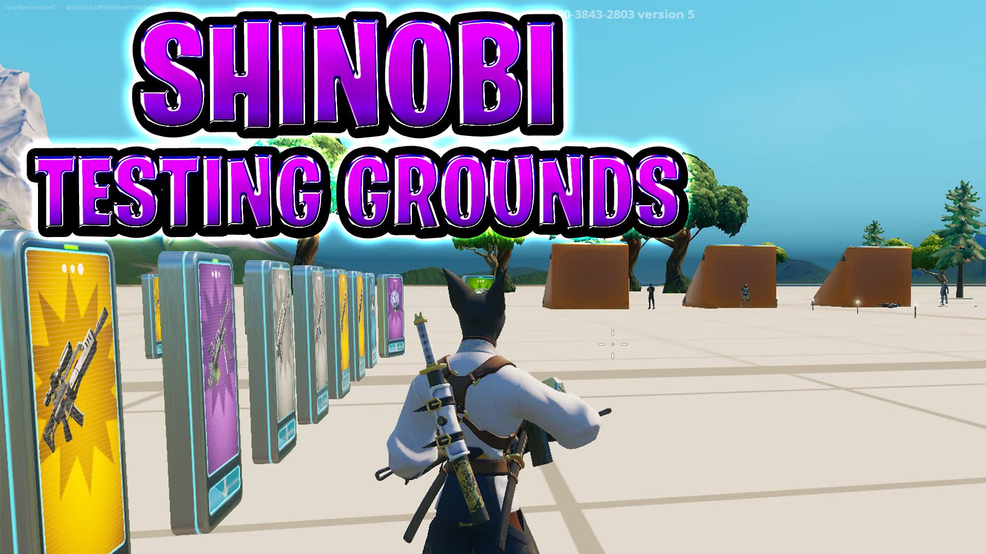 Maps created by tobywanshinobi at Fortnite Creative HQ