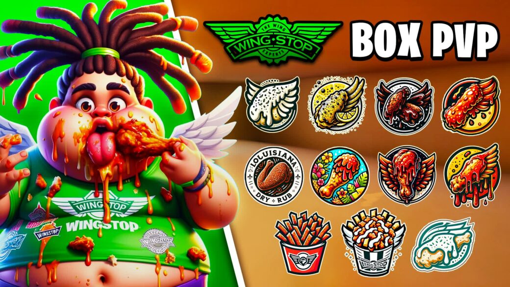 WINGSTOP BOX PVP🍗 [ sep ] – Fortnite Creative Map Code