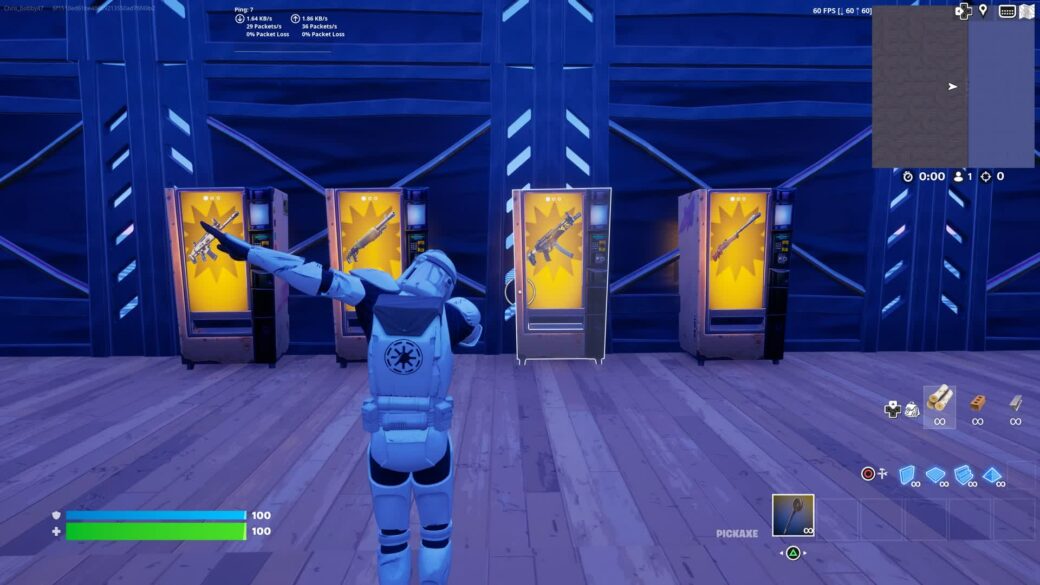 PLAYGROUNDS FFA/XP MAP [ chris459 ] – Fortnite Creative Map Code