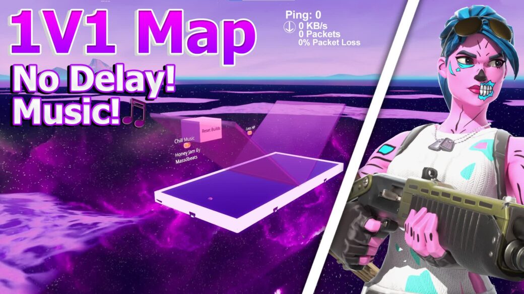Chill 1V1 Map No Delay [ haim ] – Fortnite Creative Map Code
