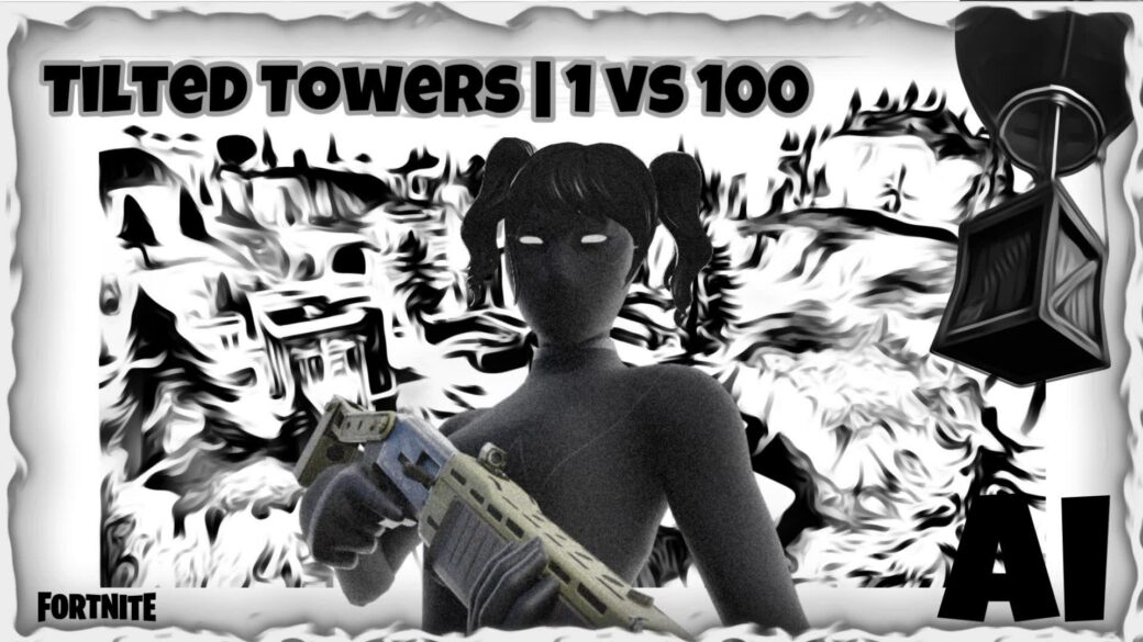 1 VS 100 | TILTED TOWERS AI [ itesy ] – Fortnite Creative Map Code