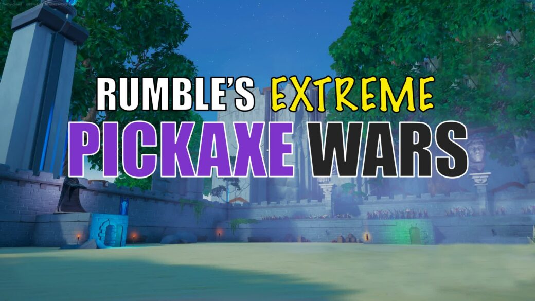Rumble's Extreme Pickaxe Wars [ rumblebunny ] – Fortnite Creative Map Code