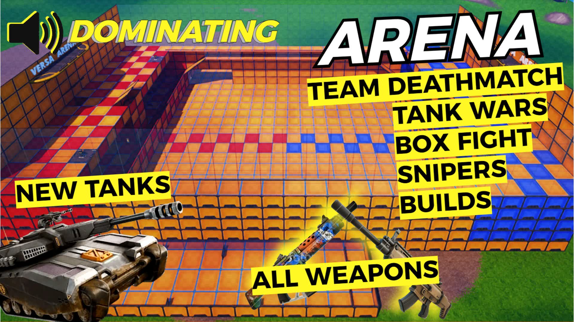 Versa Arena [ itsjaiger ] – Fortnite Creative Map Code