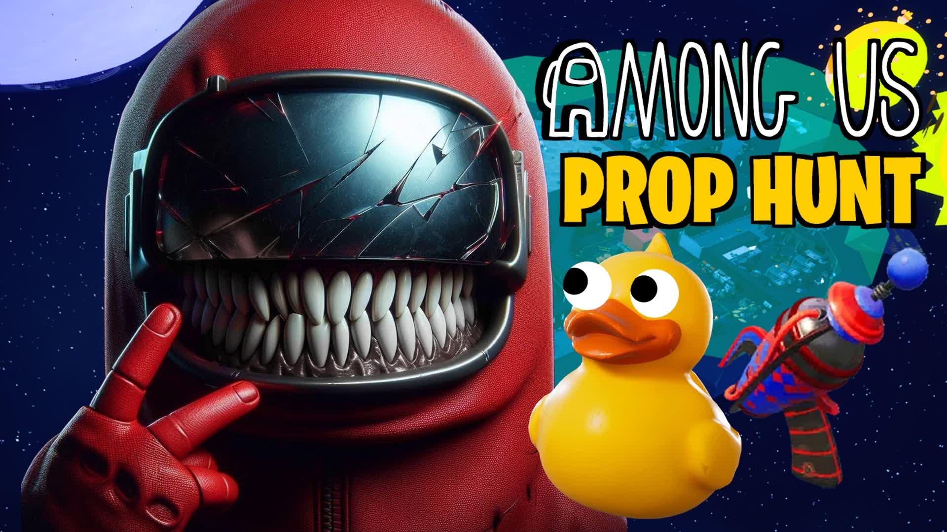 Among Us Prop Hunt 🤫 [ animalitos ] – Fortnite Creative Map Code