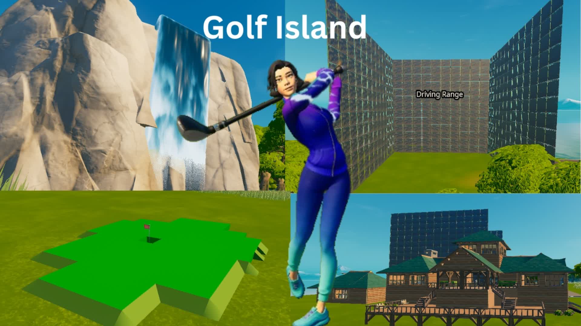 GOLF ISLAND [ starkylo ] – Fortnite Creative Map Code