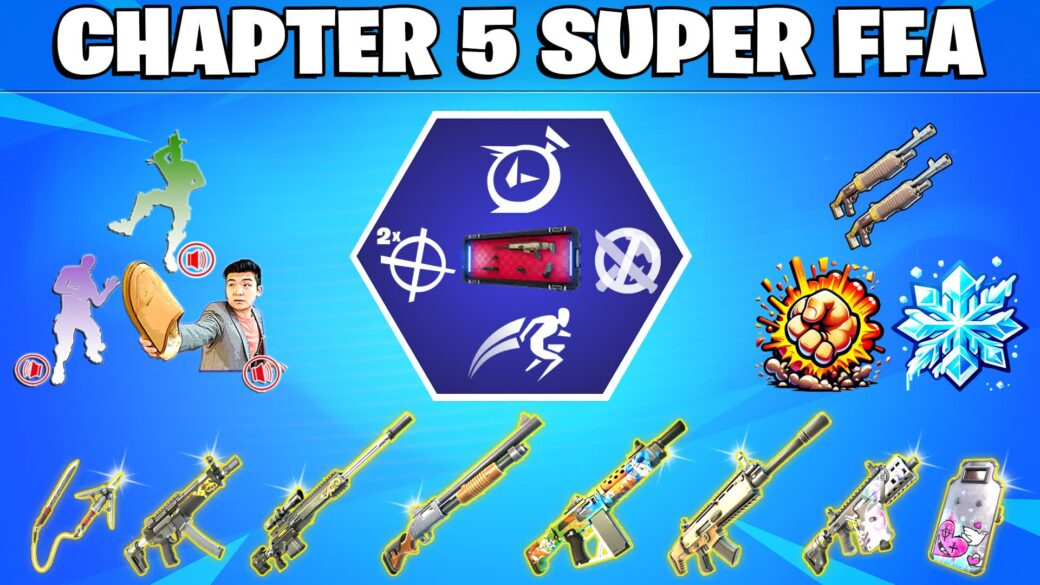 ⭐CHAPTER 5 SUPERMODE FFA *ALL WEAPONS* [ hwgs ] – Fortnite Creative Map ...