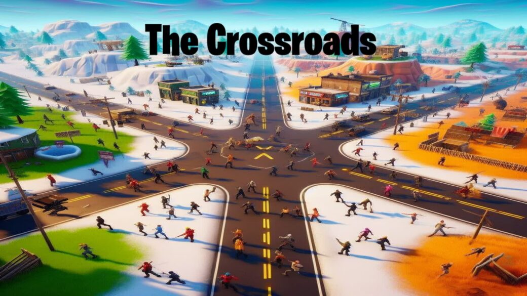 The Crossroads - Free For All [ giomanns ] – Fortnite Creative Map Code