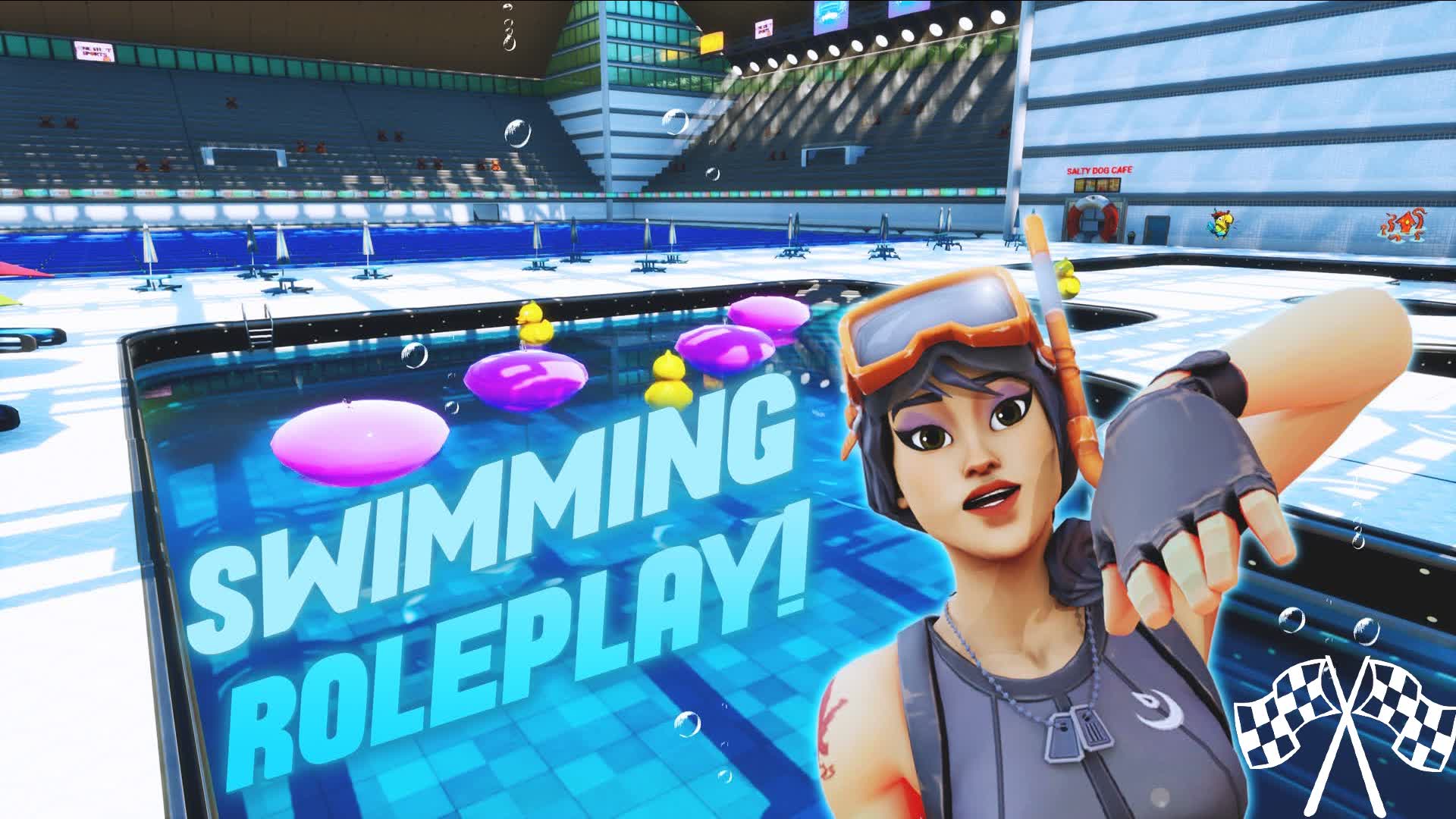 SWIMMING COMPETITION [ african-prince ] – Fortnite Creative Map Code
