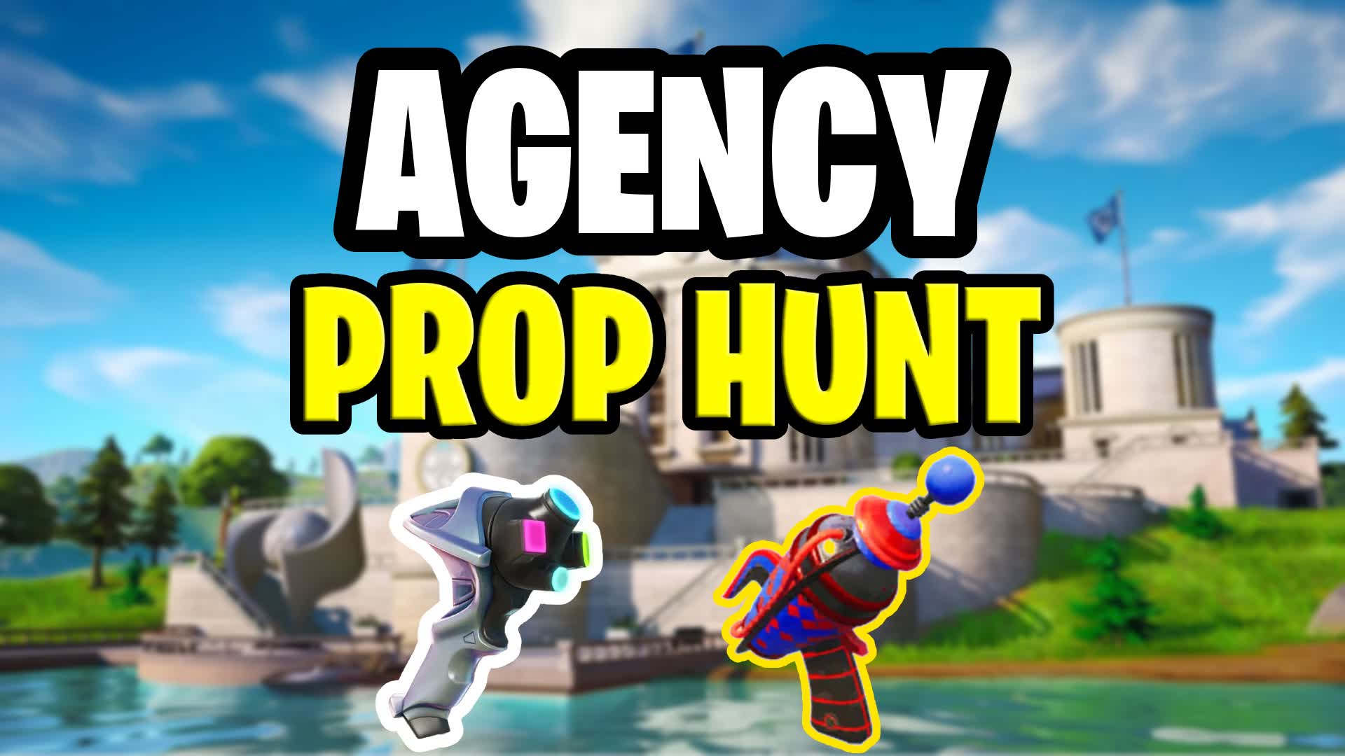 AGENCY PROP HUNT 👔 [ tokyoemi ] – Fortnite Creative Map Code