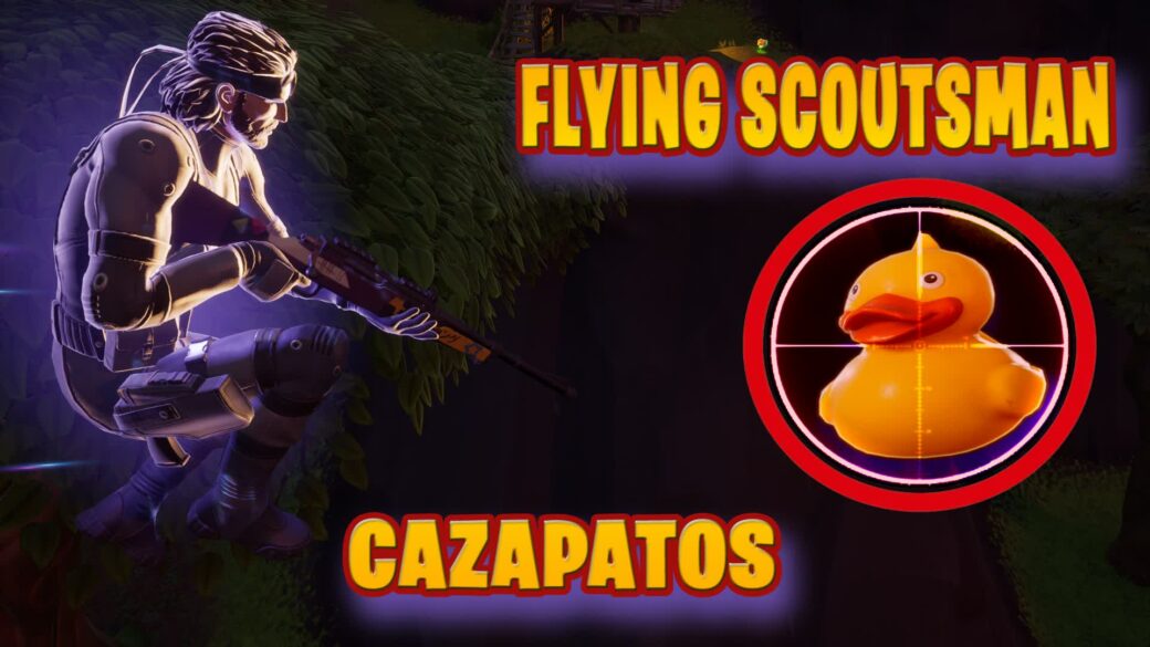 🎯FLYING SCOUTSMAN🎯 - 🦆CAZAPATOS 🦆 [ cepilin ] – Fortnite Creative Map Code
