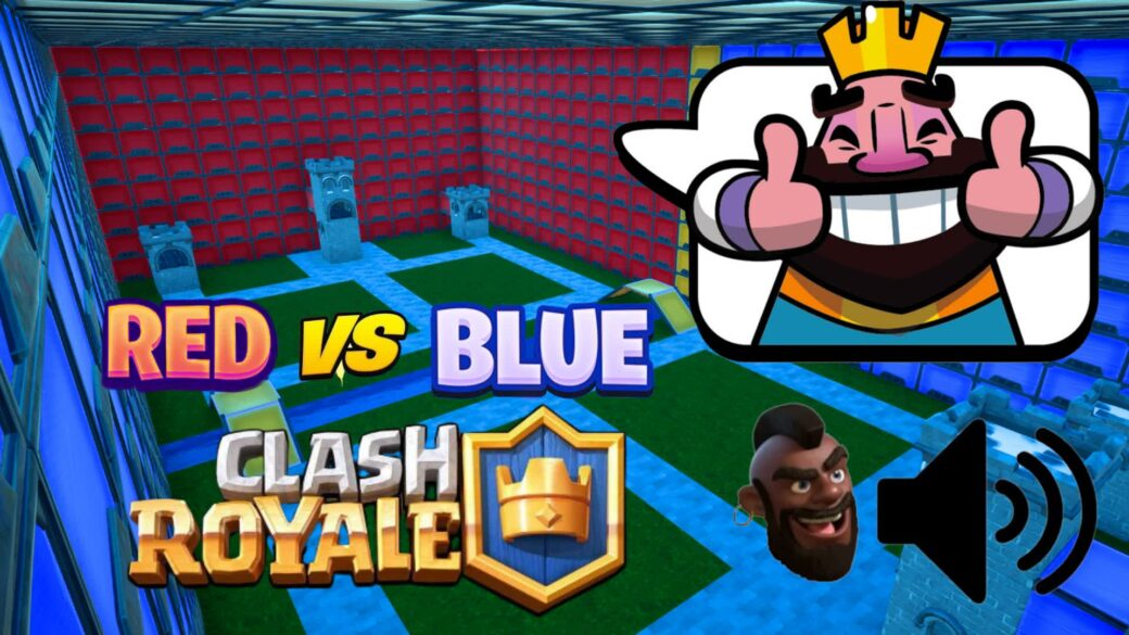 👑RED VS BLUE CLASH ROYALE [ s3rgitol ] – Fortnite Creative Map Code