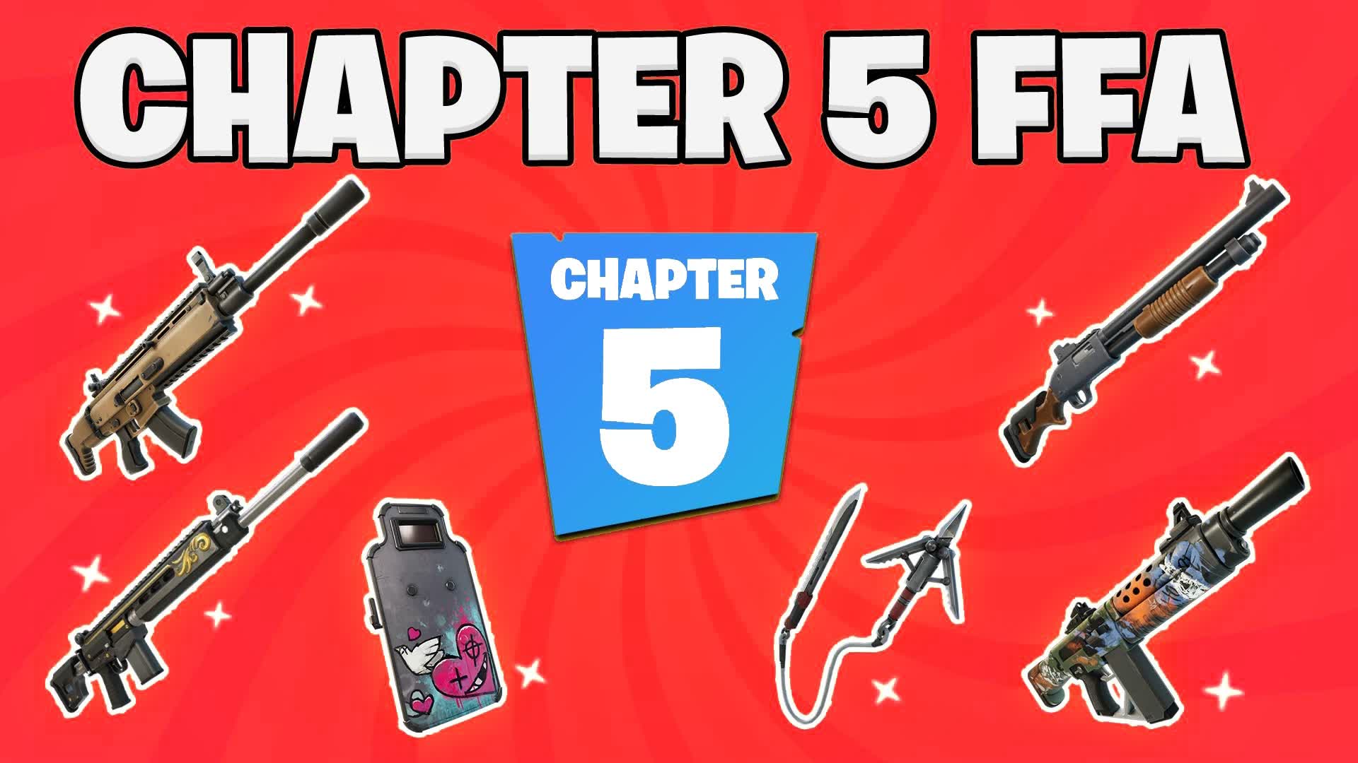 🔥 CH5 WEAPONS - FFA 🔥 [ kadre ] – Fortnite Creative Map Code