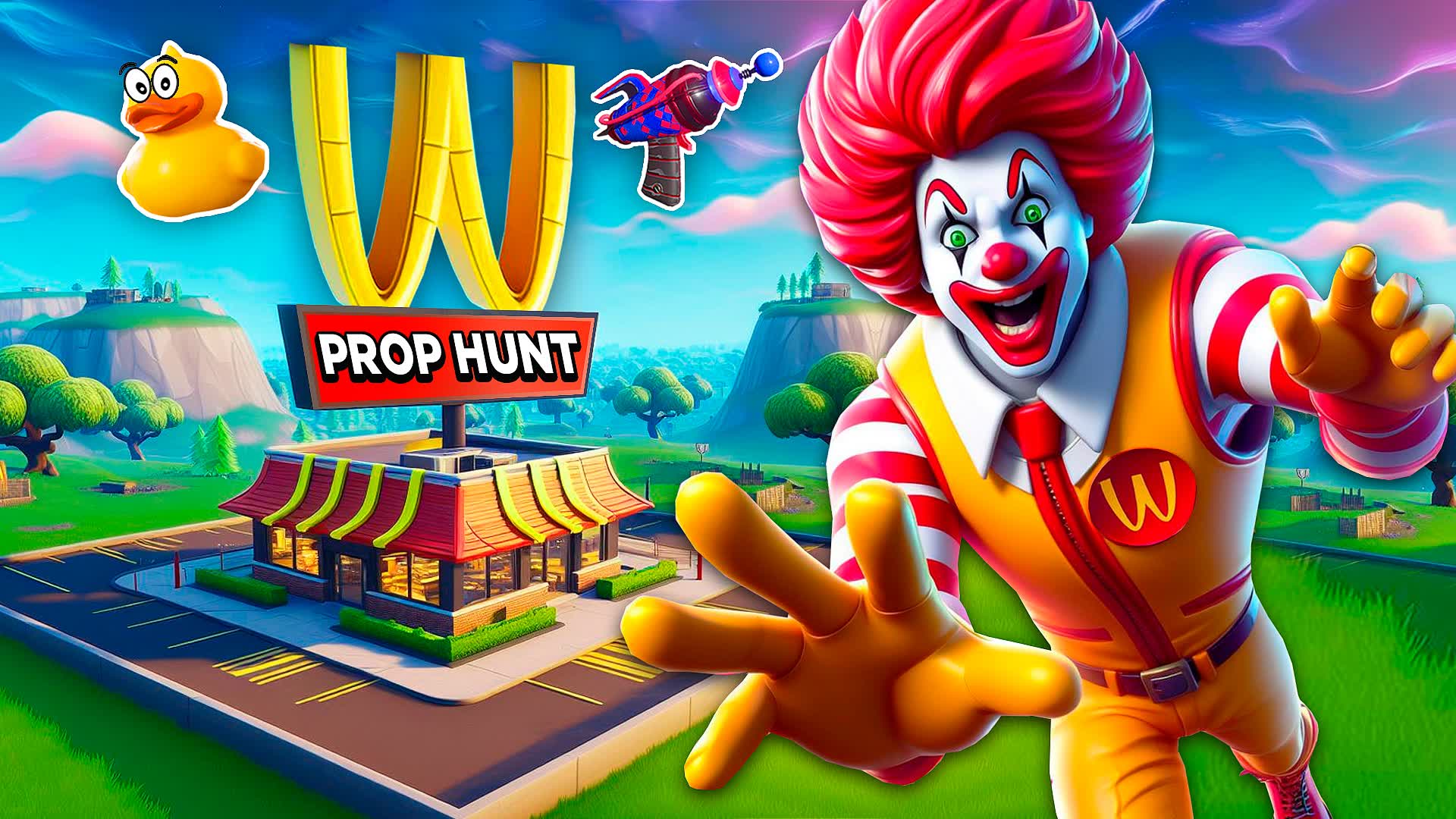 RESTAURANT PROP HUNT🍔 [ rpb ] – Fortnite Creative Map Code